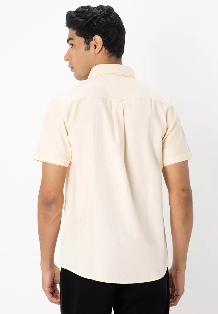Buy Fidelio FDL Oxford Short Sleeve Shirt 2026 Online | ZALORA Philippines