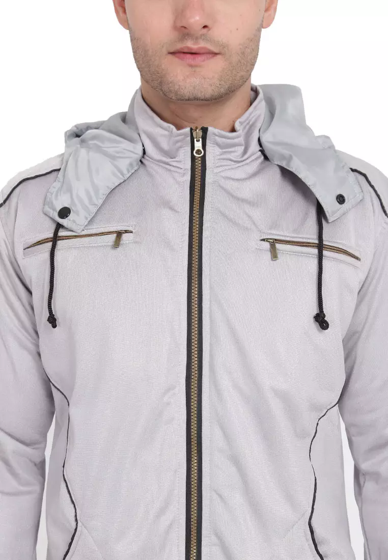 Jual JAVA SEVEN JAVA SEVEN JAKET PRIA [MOY 003] - ABU Original 2024 | ZALORA Indonesia