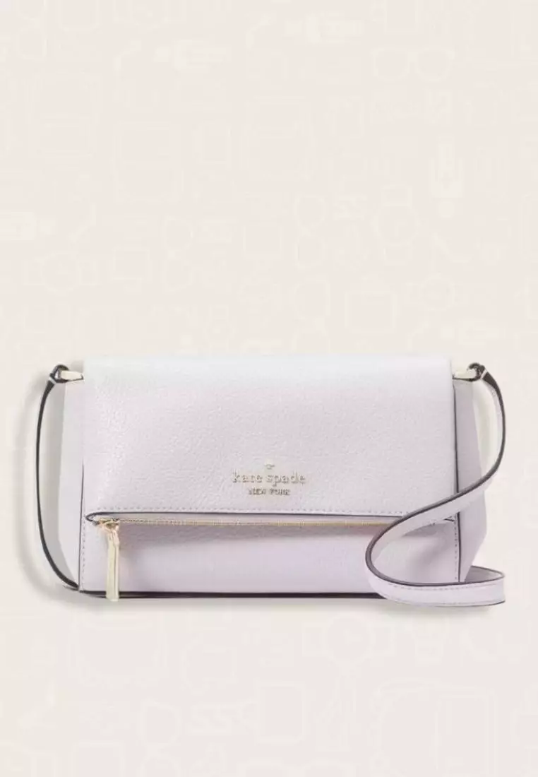 Jual Kate Spade Kate Spade Leila Mini Zip Crossbody Lilac Moonlight ...