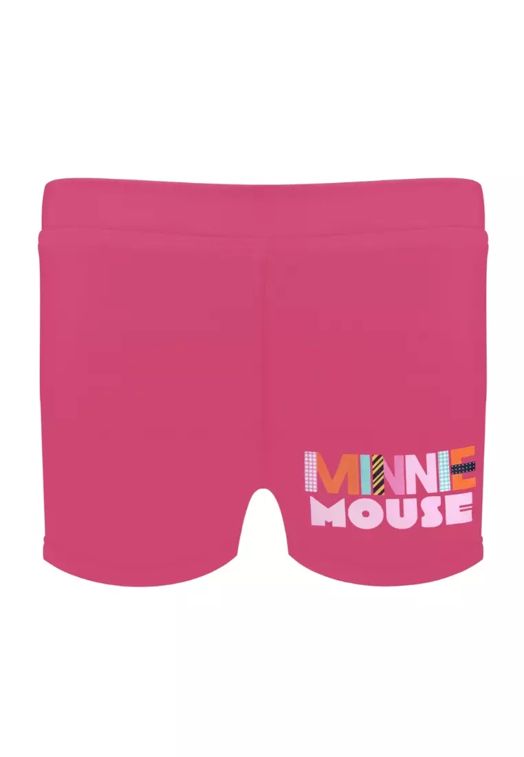 Buy Disney Minnie Mouse Long Sleeved Rashguard Boyleg Bottom Set ...