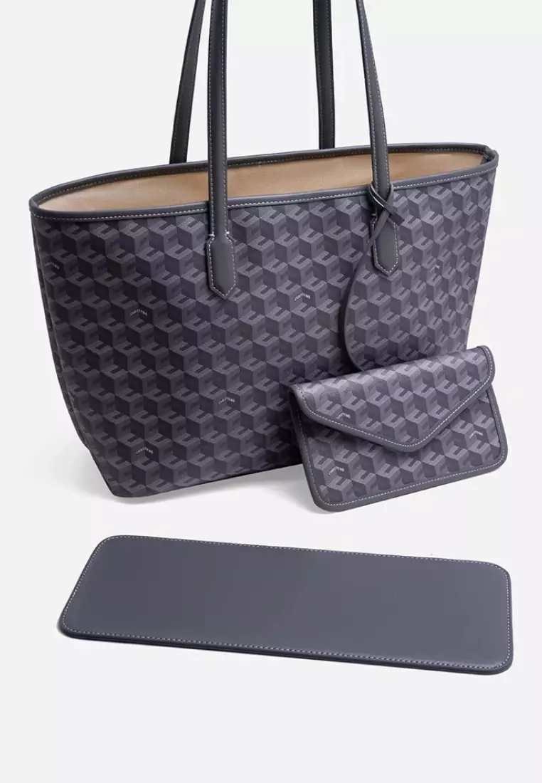 Jual Christy Ng Russo Monogram Tote Bag - Ash Original 2025 | ZALORA ...