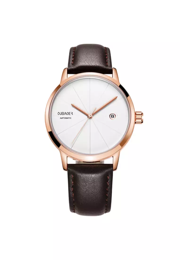 Buy OPCHIC Genuine Leather Automatic Mechanical Watch 2025 Online ...