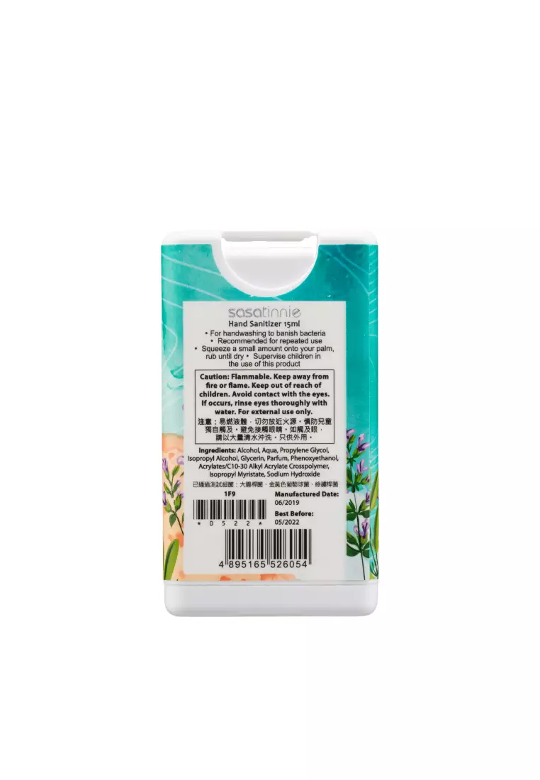Buy sasatinnie SASATINNIE Hand Sanitizer (Mineral Wood Sage) 15ml 2026 ...