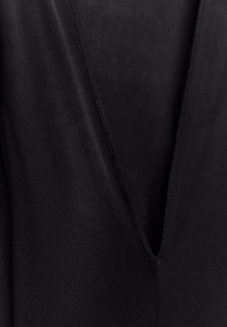 Buy ZARA V-Cut Open Back Dress 2024 Online | ZALORA