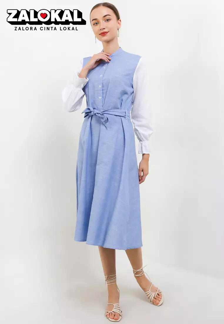 Jual X EIGHT Rani Dresses Original 2024 | ZALORA Indonesia