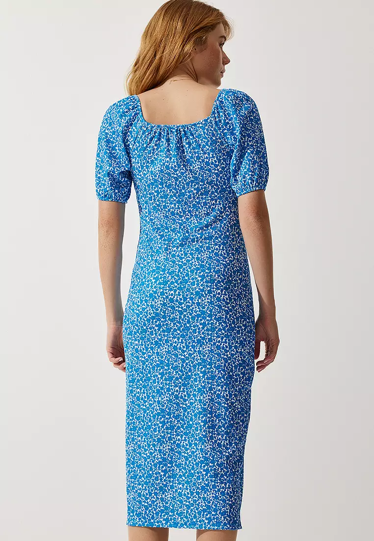 Buy Happiness Istanbul Floral Midi Dress 2026 Online | ZALORA