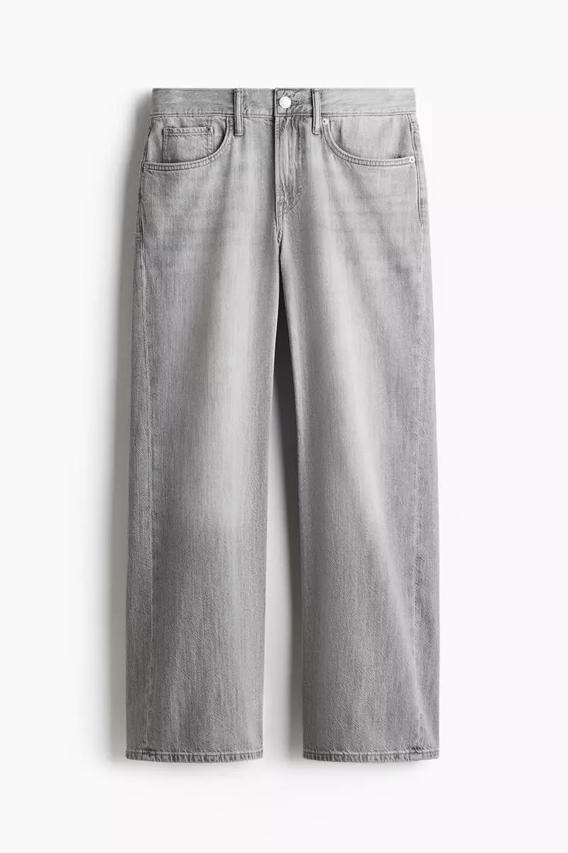 Buy H&M Straight Loose Lightweight Jeans 2026 Online | ZALORA Philippines