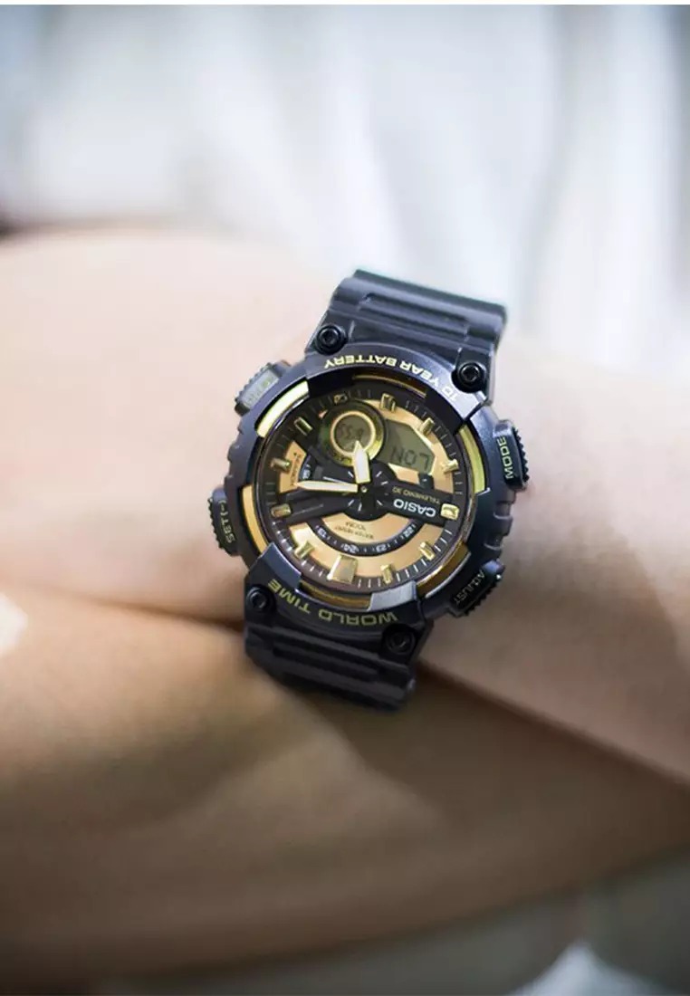 Jual CASIO CASIO AEQ-110BW-9AVDF Original 2025 | ZALORA Indonesia
