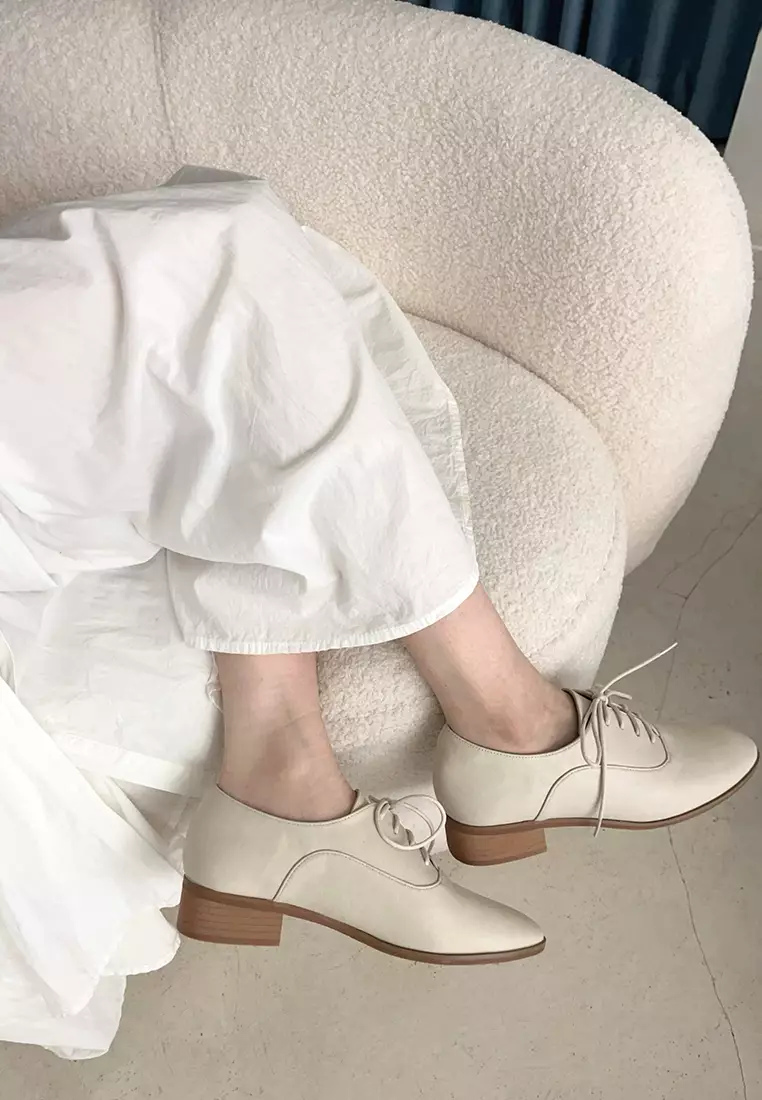 Twenty Eight Shoes 3CM Round Toe Leather Oxford Shoes TH118-27 2026 ...