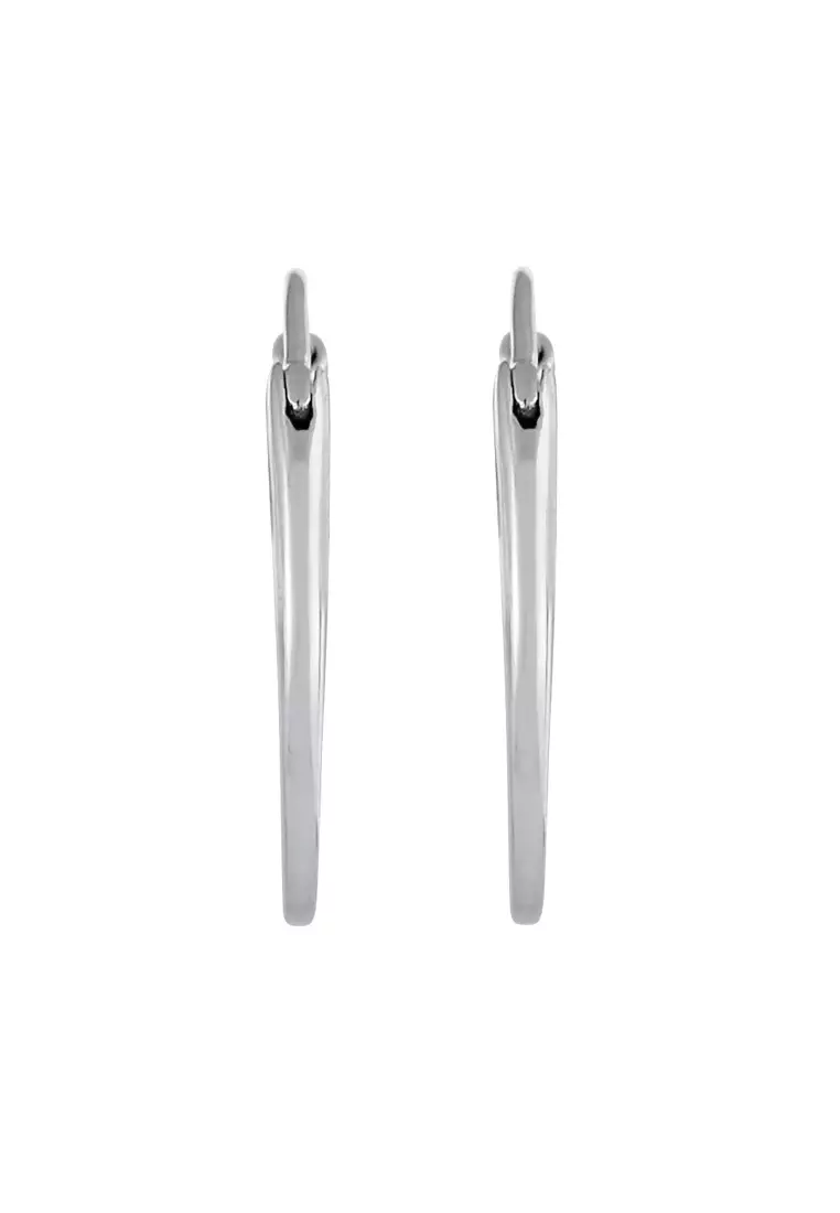 Buy ELLI GERMANY Teardrop Hoops – 925 Silver 2026 Online | ZALORA