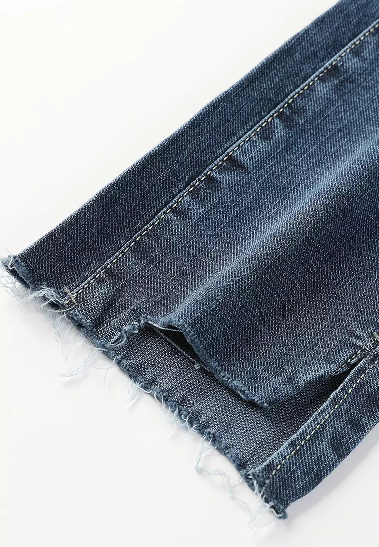 Buy A-IN GIRLS All-Match Split Jeans 2025 Online | ZALORA Philippines