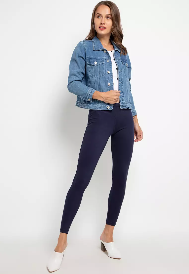 Jual RODEO New Jegging Navy Original 2026 | ZALORA Indonesia