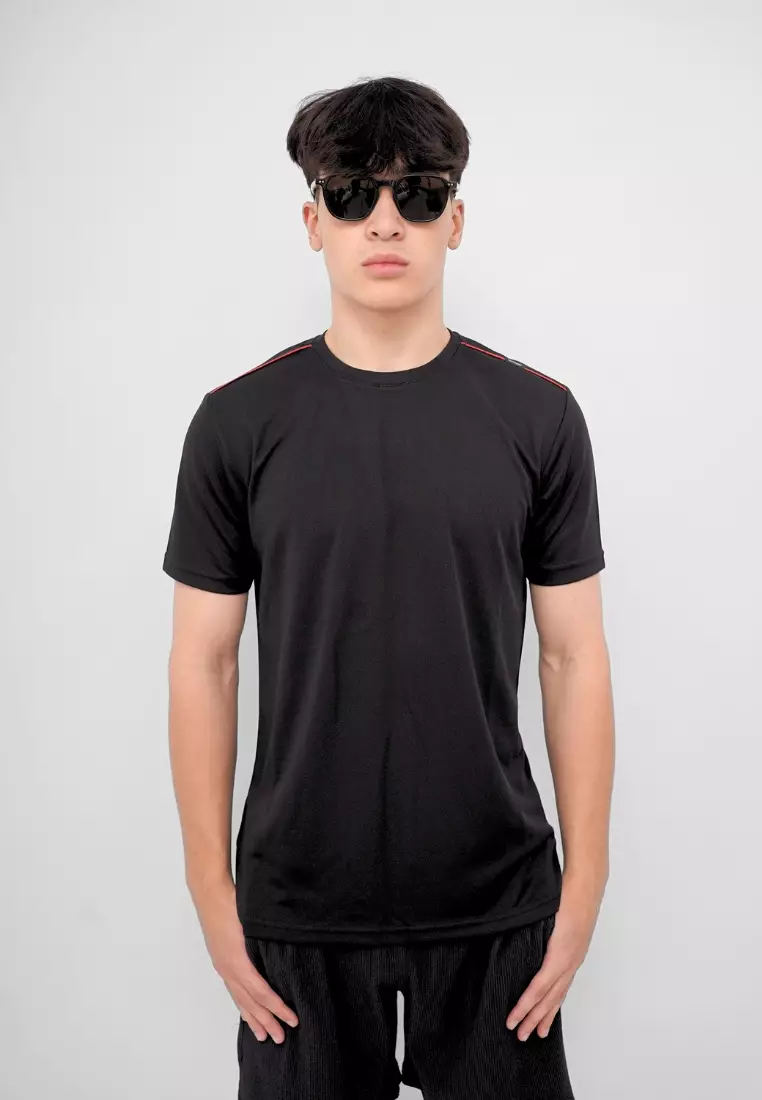 Jual Ryusei Ryusei Kaos Olahraga Yanagi Black Original 2026 | ZALORA ...