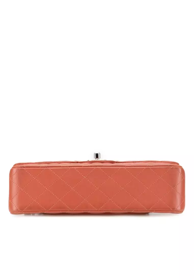 Buy CHANEL Pre-Loved Chanel Medium Classic Lambskin Double Flap 2025 ...