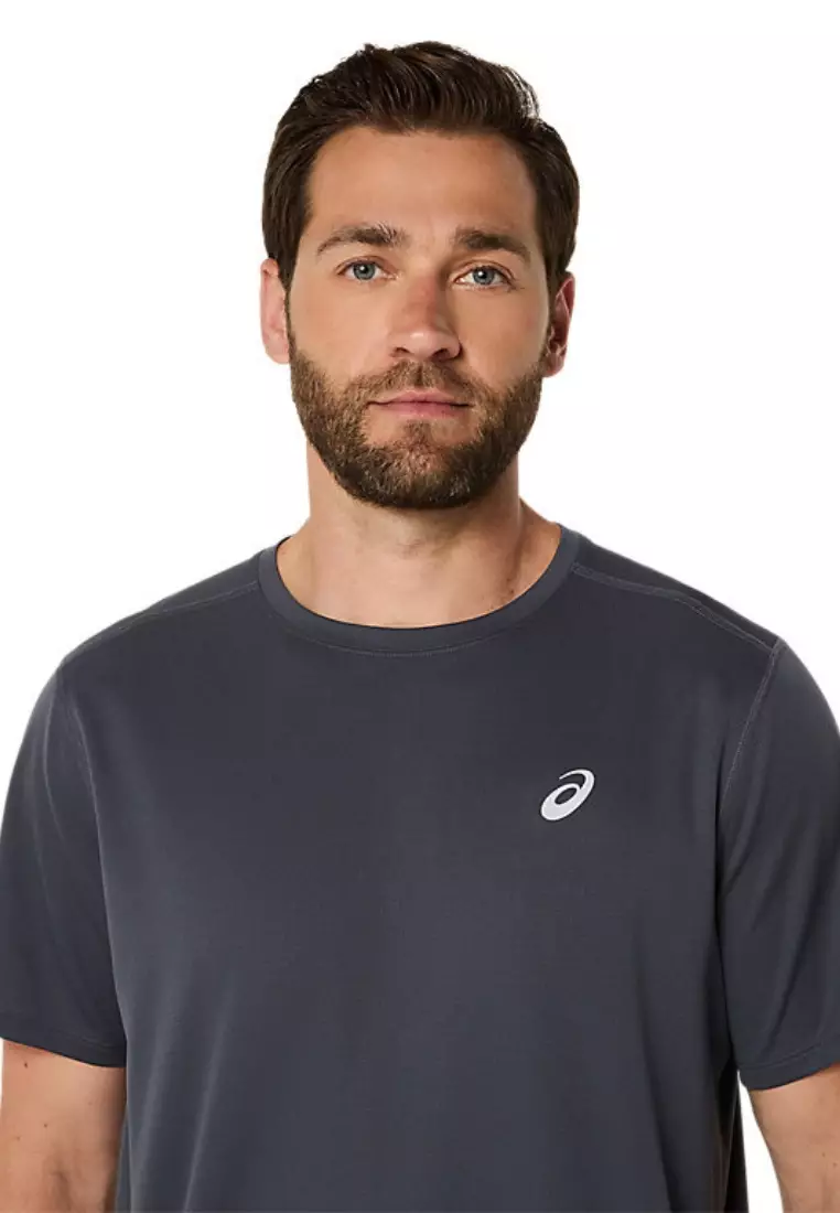 Buy ASICS SILVER SS TOP MEN (GREY) Online | ZALORA Malaysia