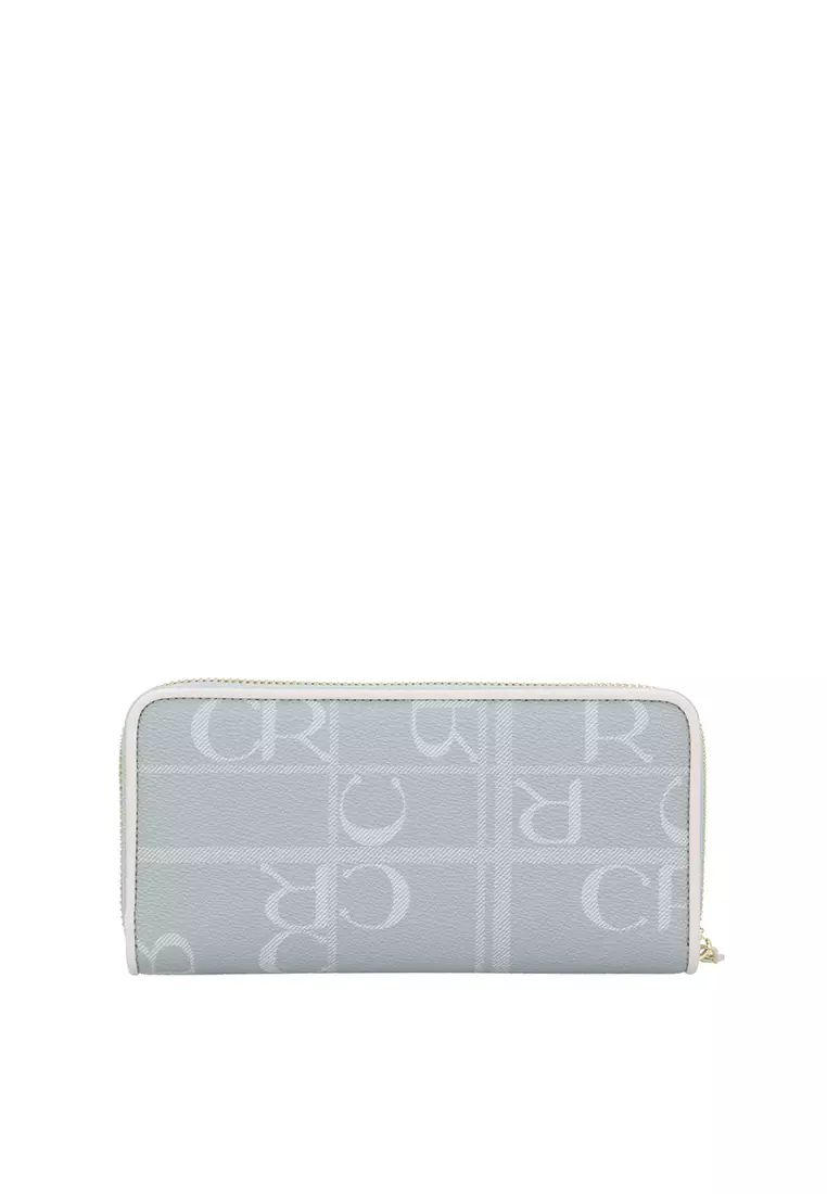 Buy Carlo Rino CR Poppy Zip-Around Wallet M - Green 2026 Online | ZALORA