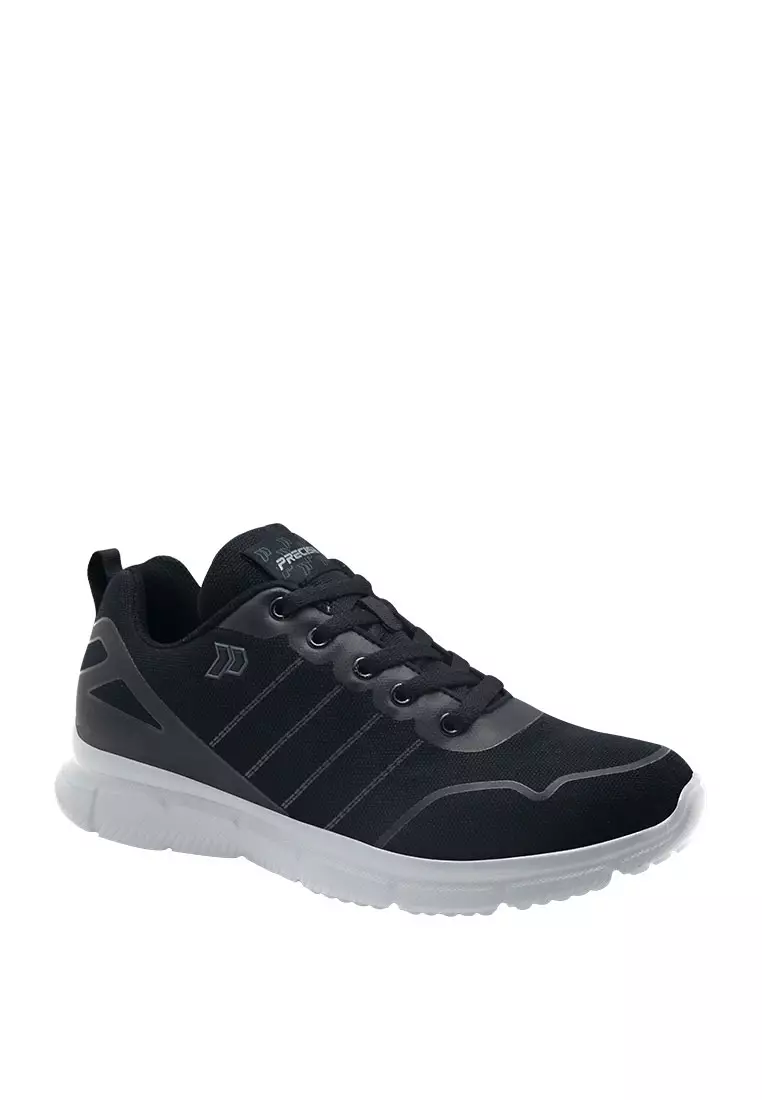 Jual Precise Precise Troy W Sepatu Sekolah Sneakers - Black/White ...
