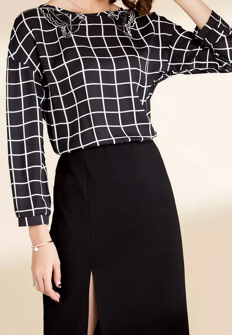 Buy A-IN GIRLS Two-Layers Of Chiffon OL Dress 2025 Online | ZALORA ...