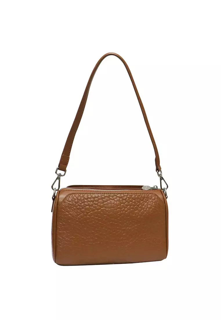 Buy SEMBONIA Sembonia Rey Leather Shoulder Bag 63876-801 2025 Online ...