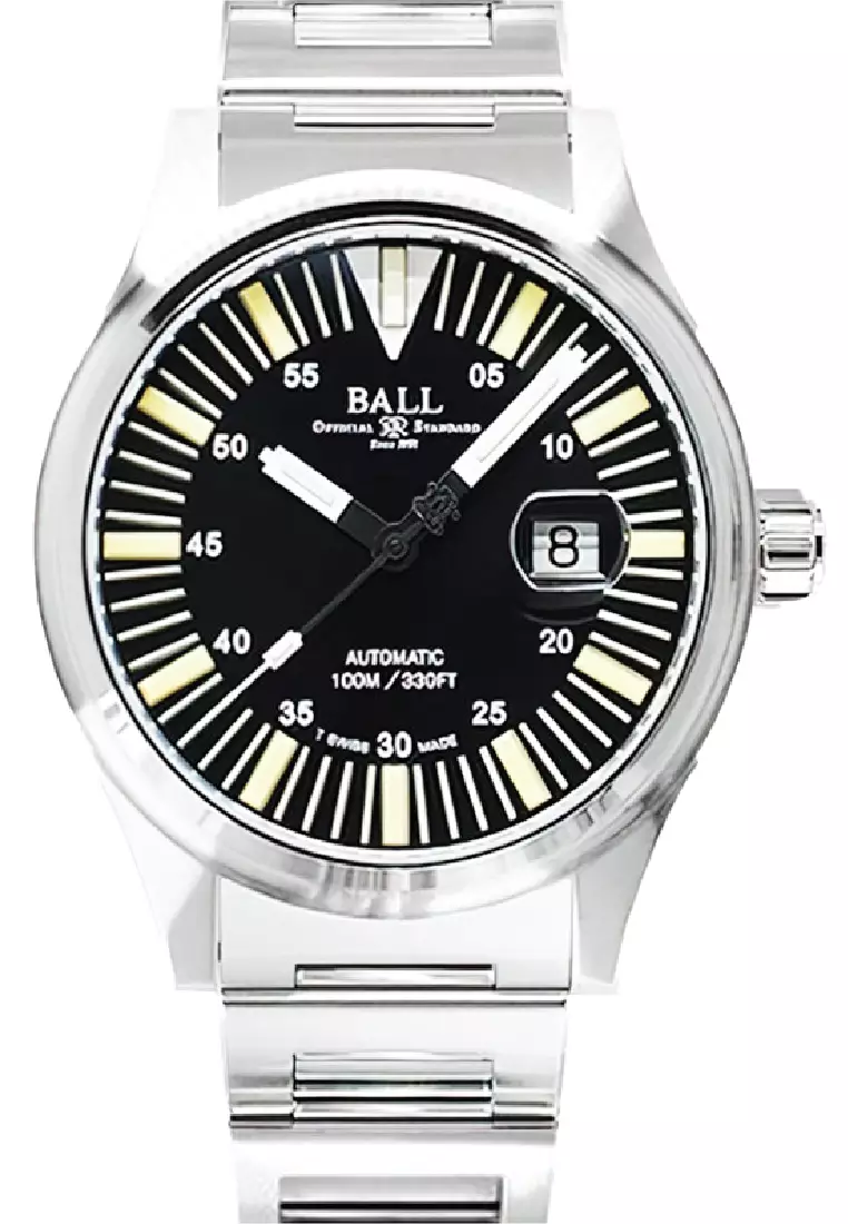 Buy BALL WATCH BALL Fireman Night Train III 43mm Men's Watch NM1092C-S5 ...