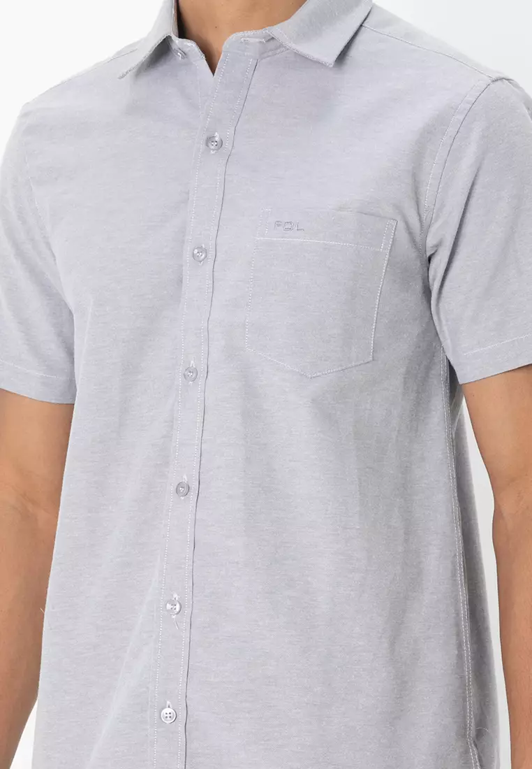 Buy Fidelio FDL Oxford Short Sleeve Shirt 2026 Online | ZALORA