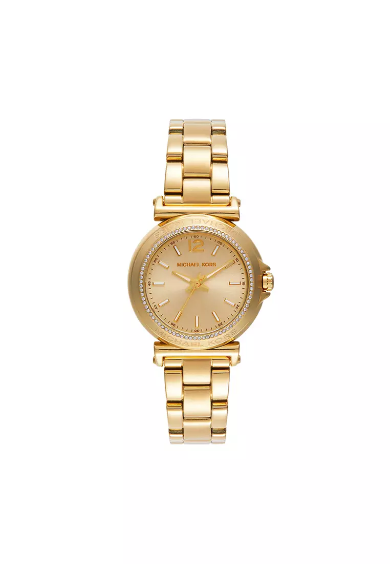 Buy Michael Kors Maren Gold Stainless Steel Watch MK7516 2025 Online ...