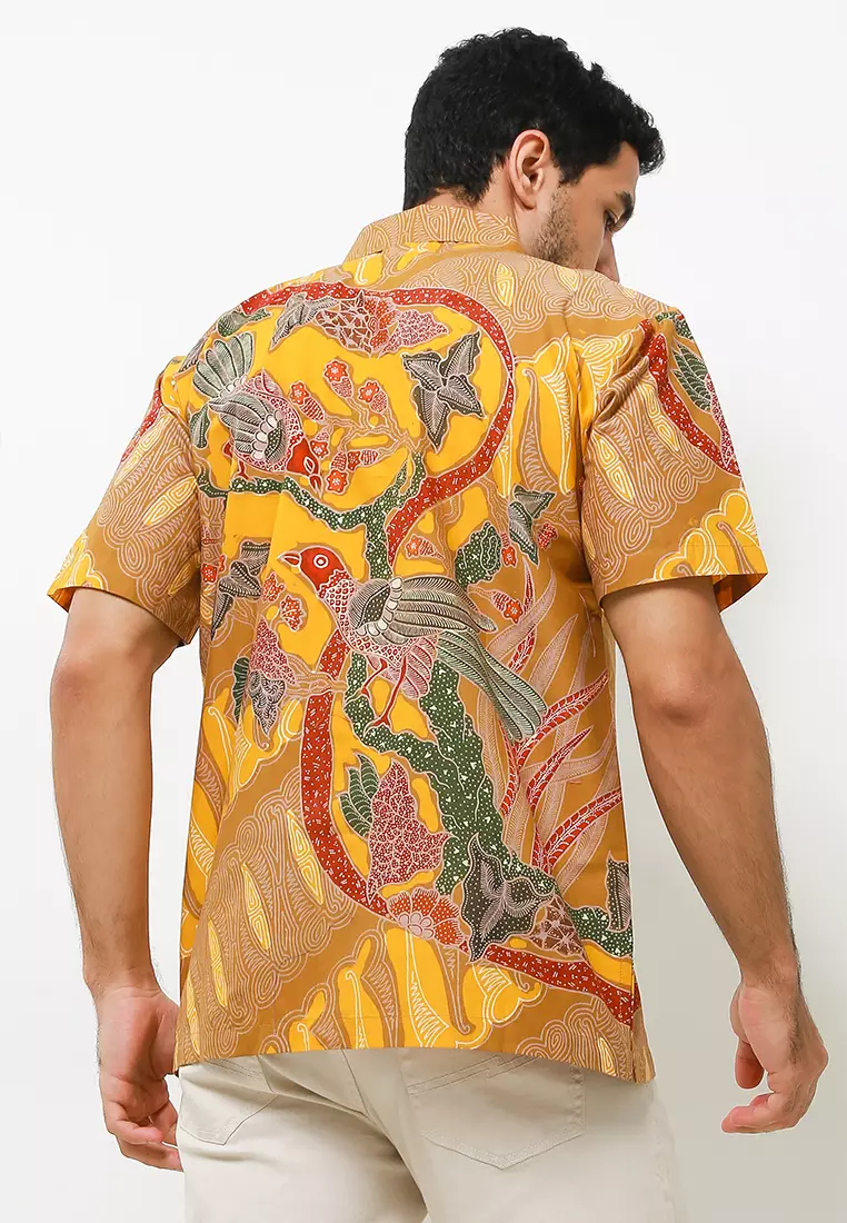 Jual Elshanum Batik Wagindra Kemeja Batik Tulis Premium Pria Casual ...