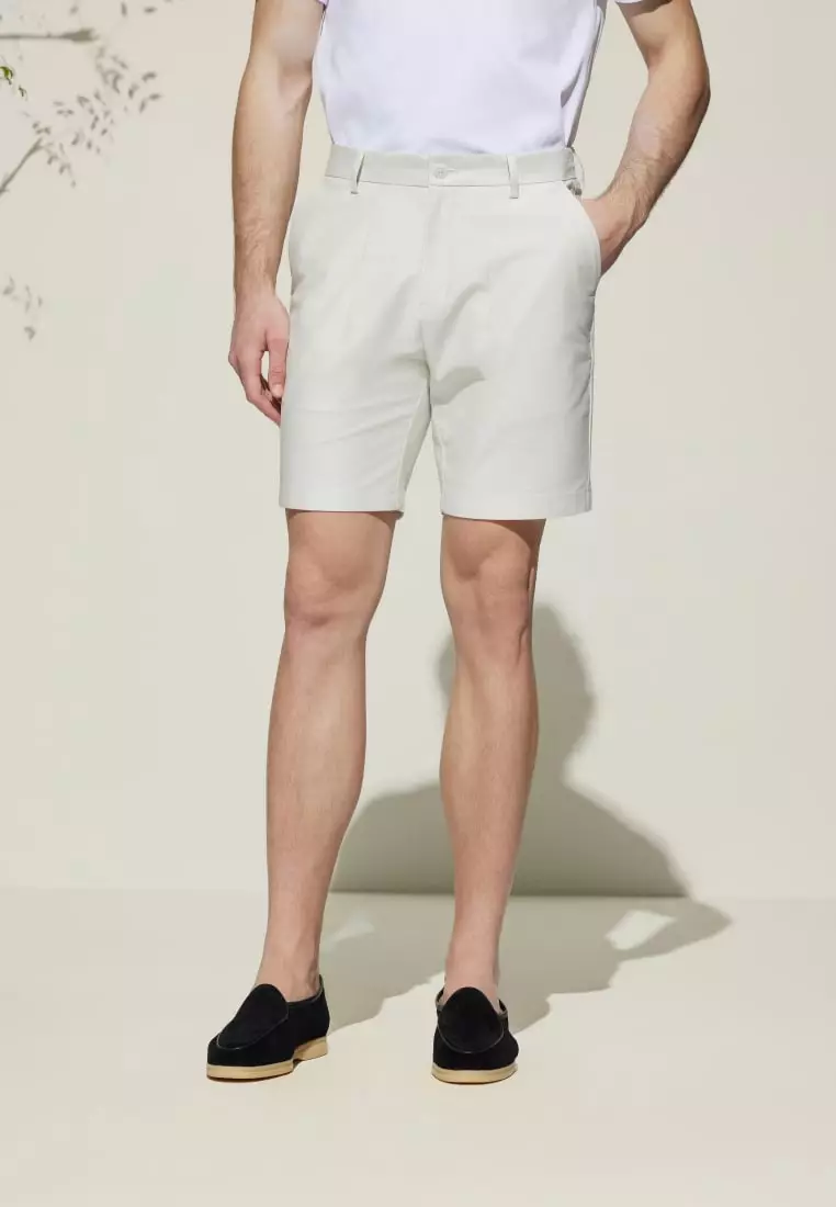 Buy G2000 G2000 Cotton Modal Relax Fit Twill Casual Shorts 2026 Online ...