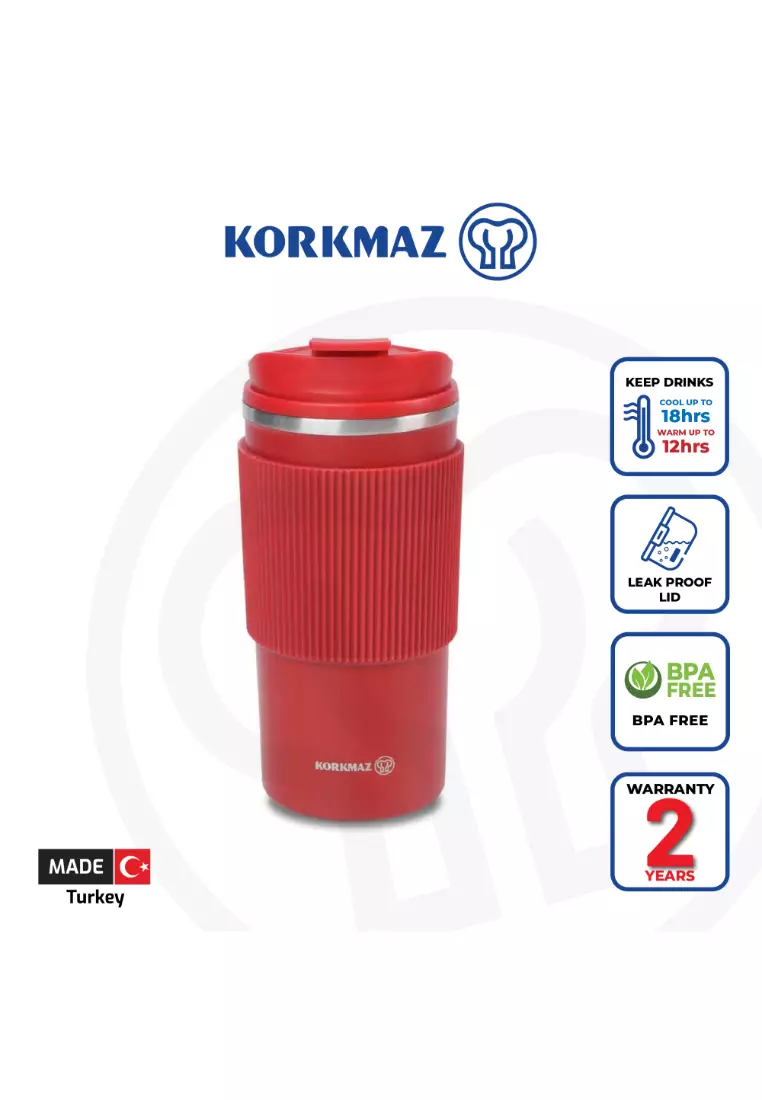 Buy KORKMAZ Korkmaz Freedom Plus Tumbler - Durable Stainless Steel ...