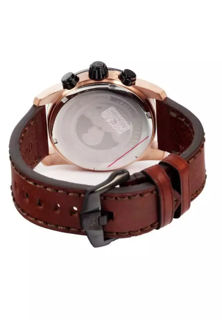 Jual Alexandre Christie Alexandre Christie AC 6562 Rosegold Brown ...