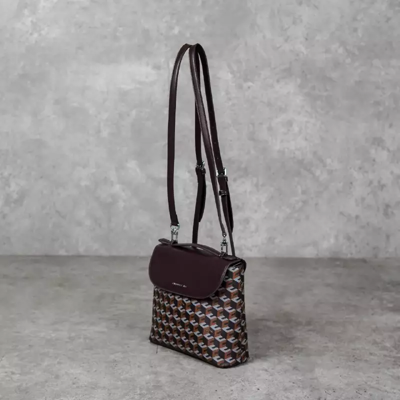 Jual Christy Ng Tas CHRISTY NG JULIO MONOGRAM PATTERN CHESTNUT BROWN ...