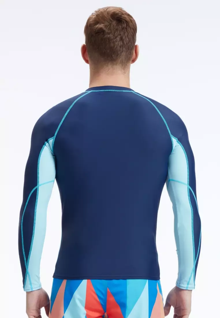 Buy Sunseeker Manner Raglan Long Sleeves Rash Guard 2025 Online | ZALORA
