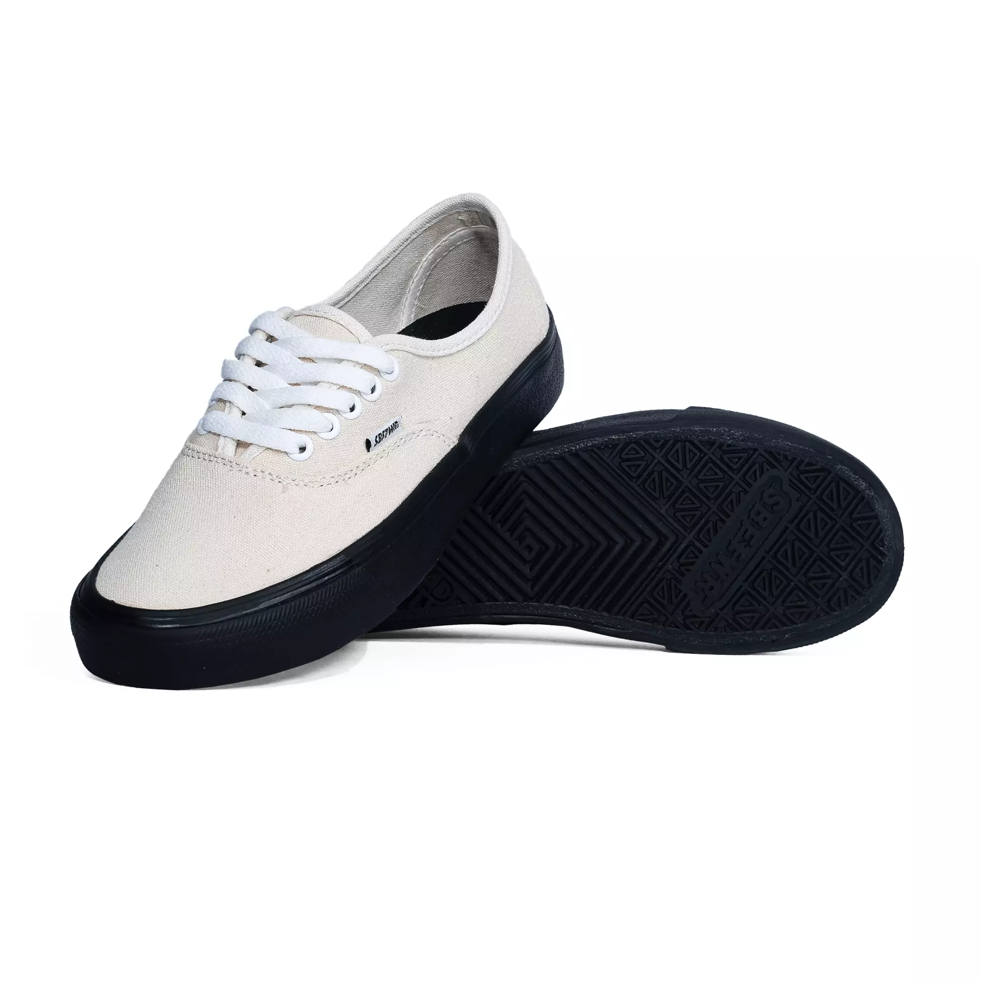 Jual SABA SABA Evermore Low Off White Black - Sepatu Sneakers Casual ...