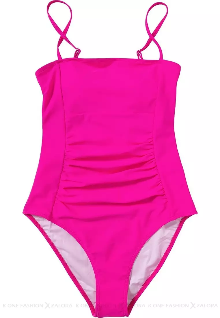 Buy Its Me Sexy Suspender One Piece Bikini Swimsuit 2025 Online Zalora Philippines