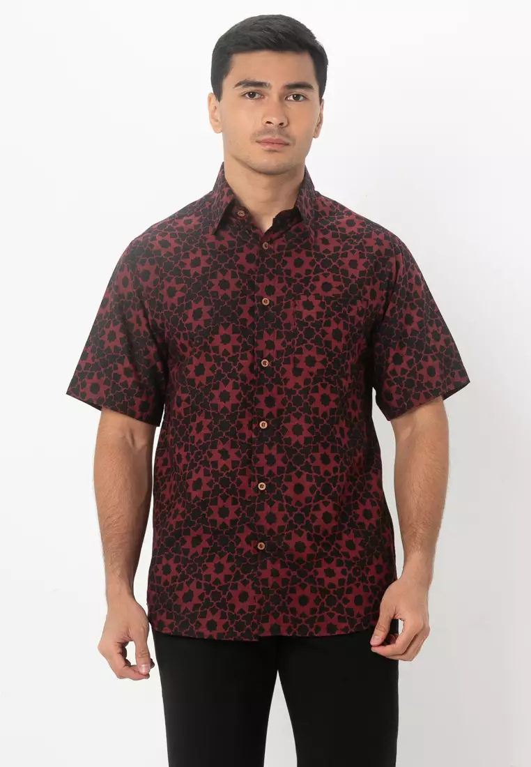 Buy TUSCA Nuansa Batik Kemeja Online | ZALORA Malaysia