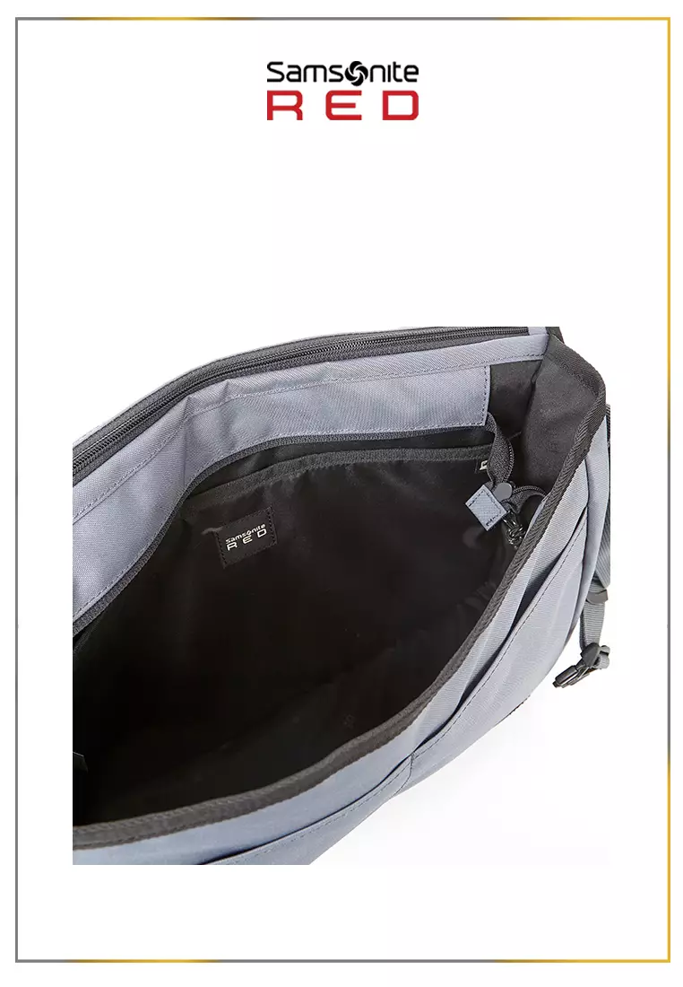 Jual Samsonite Samsonite Red Label Clynee Messenger Bag Dark Grey ...
