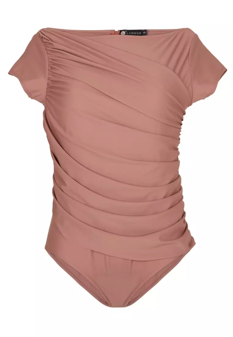 Buy LANUUK LANUUK Diana Midi Swimsuit – Earth 2026 Online | ZALORA