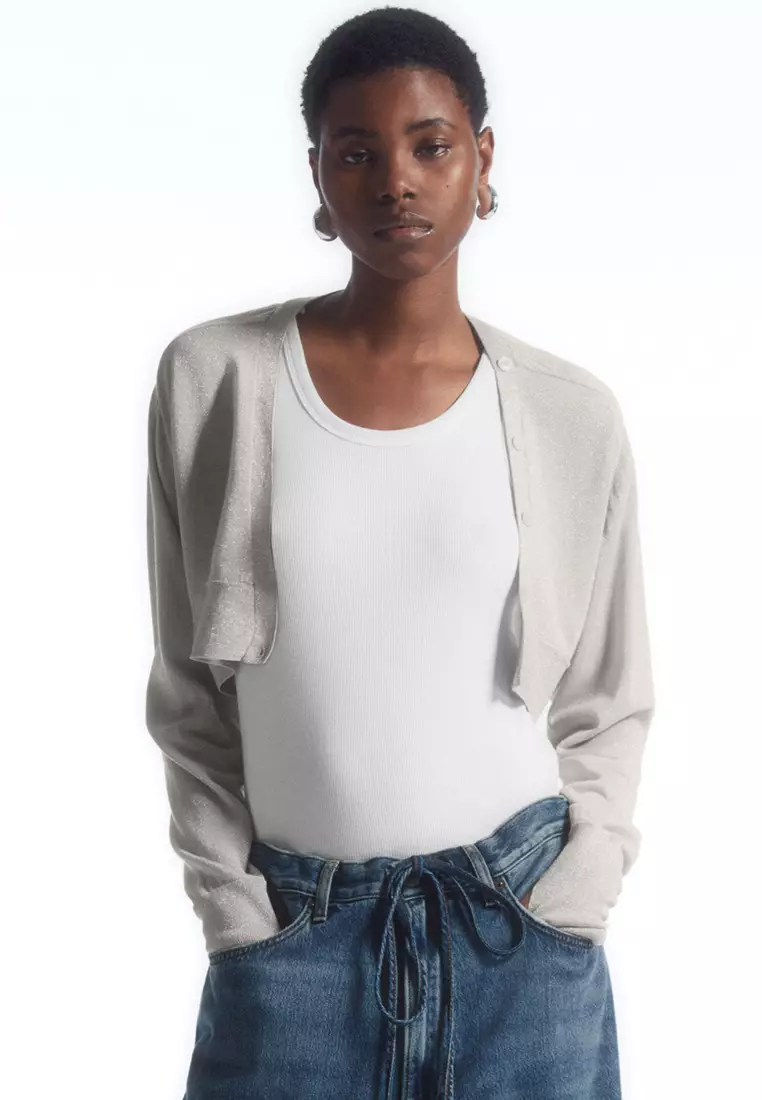 COS Cropped Wool-Blend Cardigan 2025 | Buy COS Online | ZALORA Hong Kong