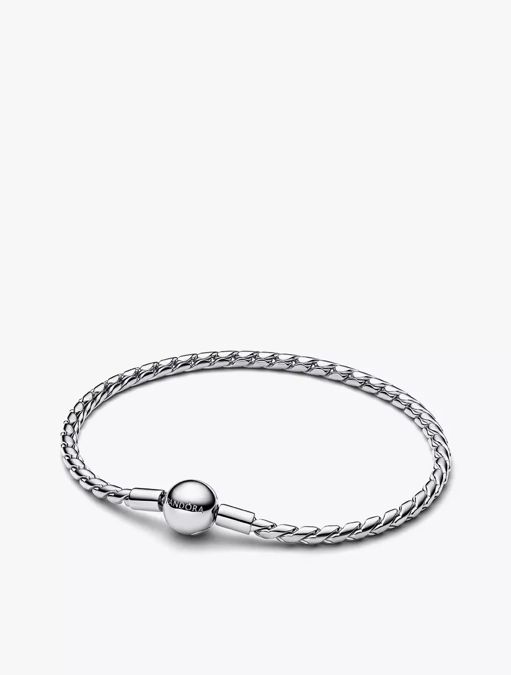 Jual PANDORA Round Clasp Wing Chain Bracelet, Sterling silver - 20 ...