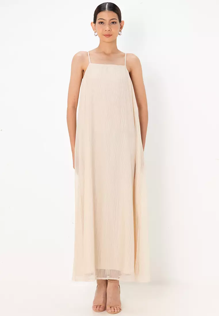 Jual EMBARA Pleated Inner dress Original 2025 | ZALORA Indonesia