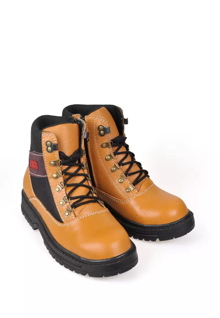 Jual JAVA SEVEN Weight Protector Safety Boots Original 2025 | ZALORA ...