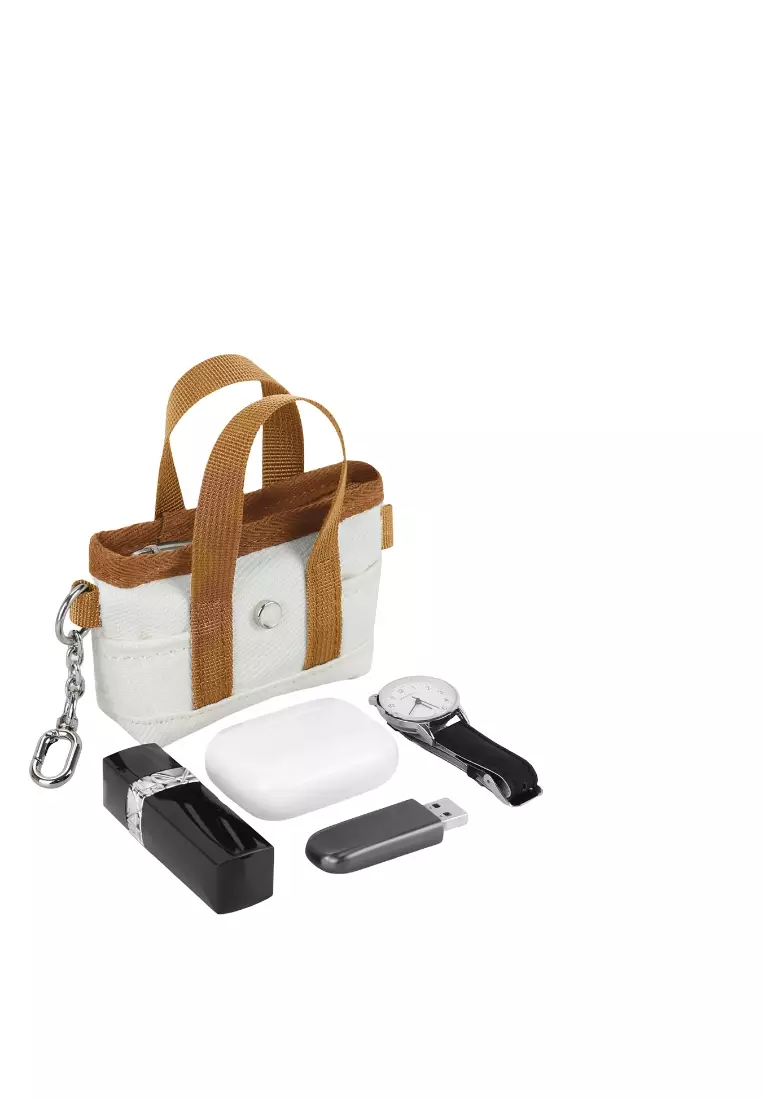 Buy Lara Canvas Mini Tote Wristlet Purses Bag 2025 Online | ZALORA ...