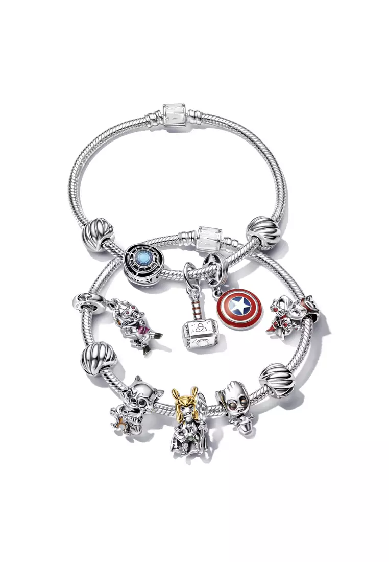 Buy PANDORA Pandora x Marvel 14k Gold Plated Loki Charm Online | ZALORA ...