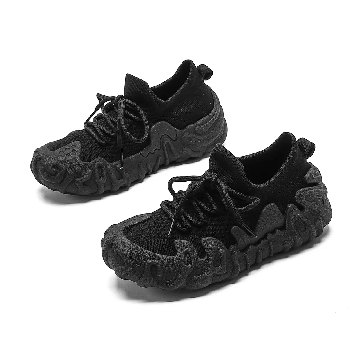 Jual LURAD LURAD Sepatu Wanita Sol Unik Flat Kaki Lebar Sneakers Cewek ...