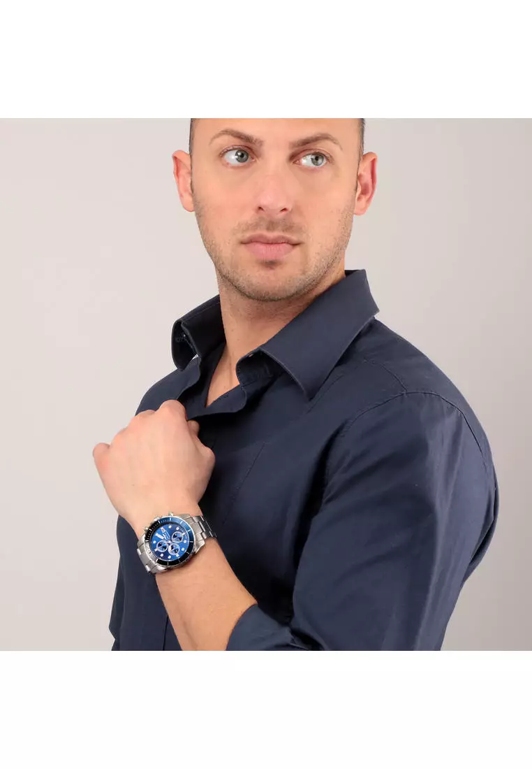 Sector [3 Years Warranty] Sector 450 Collection 48mm Men's Chronograph ...