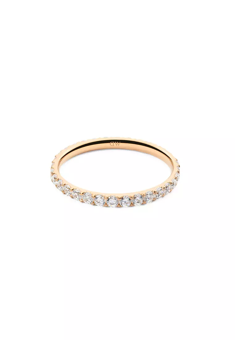 Jual Daniel Wellington Mirelle Eternity Ring 2.0mm Rose Gold Unisex ...