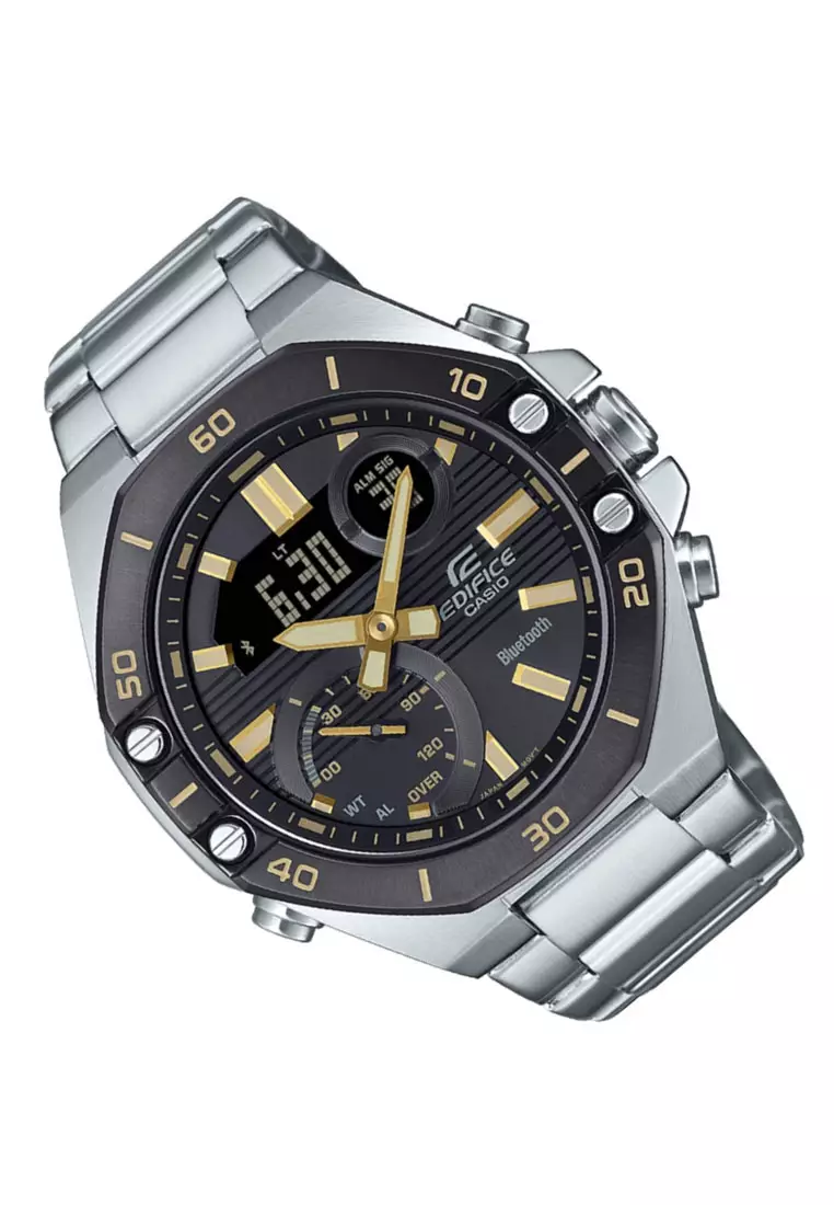 Buy Casio Edifice Digital Analog Bluetooth Watch ECB-10DB-1A9 2026 ...