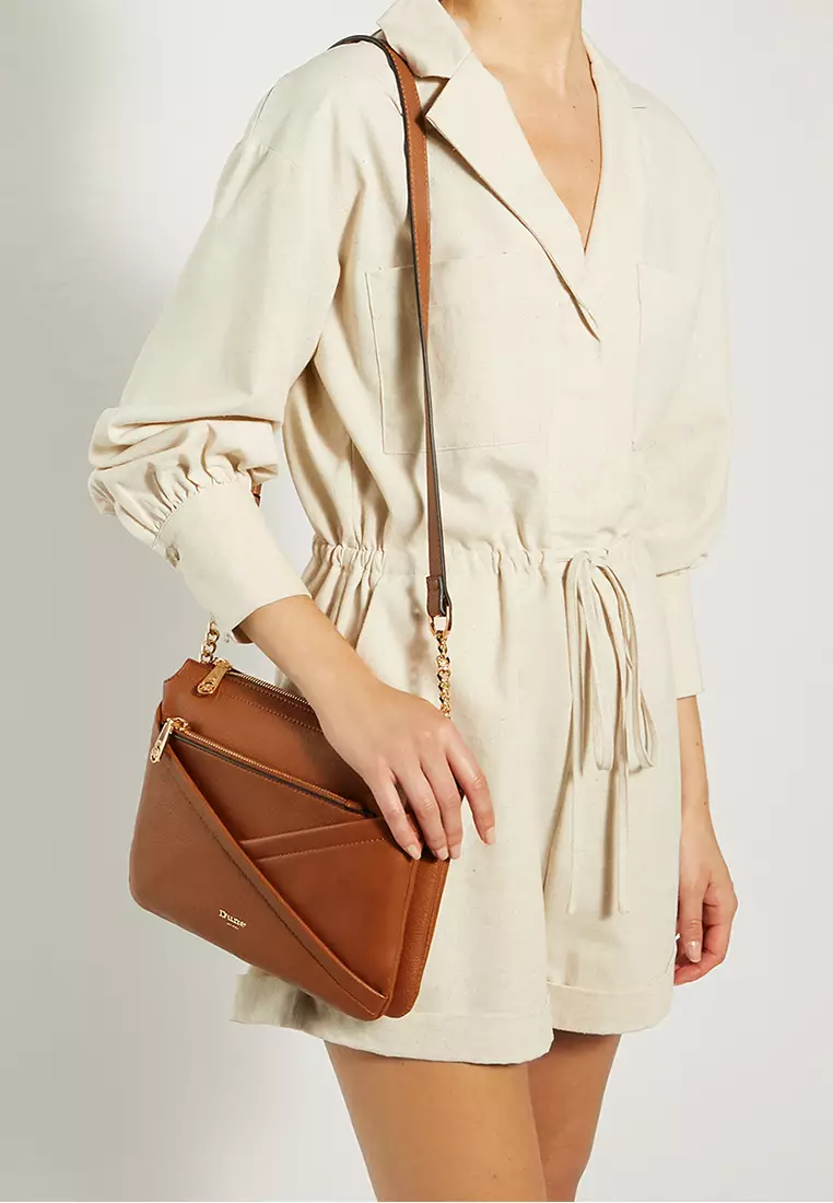 Buy Dune London Dalliance Cutwork Small Crossbody Bag Tan 2024 Online ...