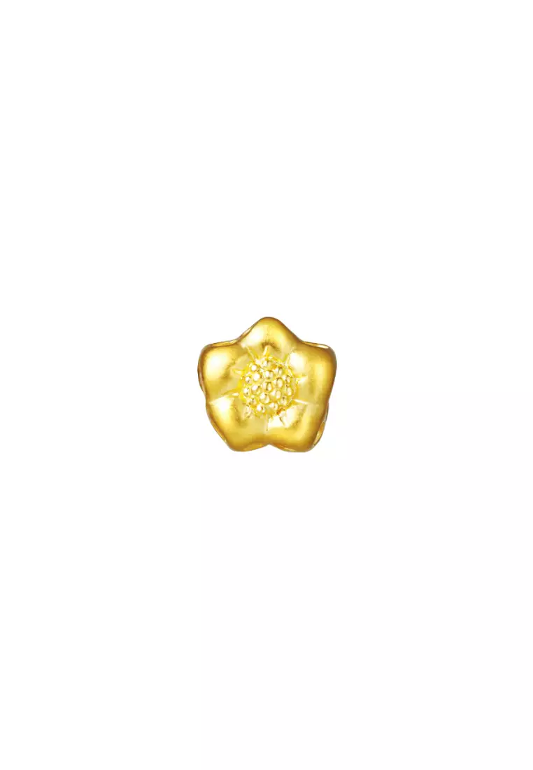 Buy TOMEI TOMEI Flower Charm, Yellow Gold 916 2026 Online | ZALORA ...