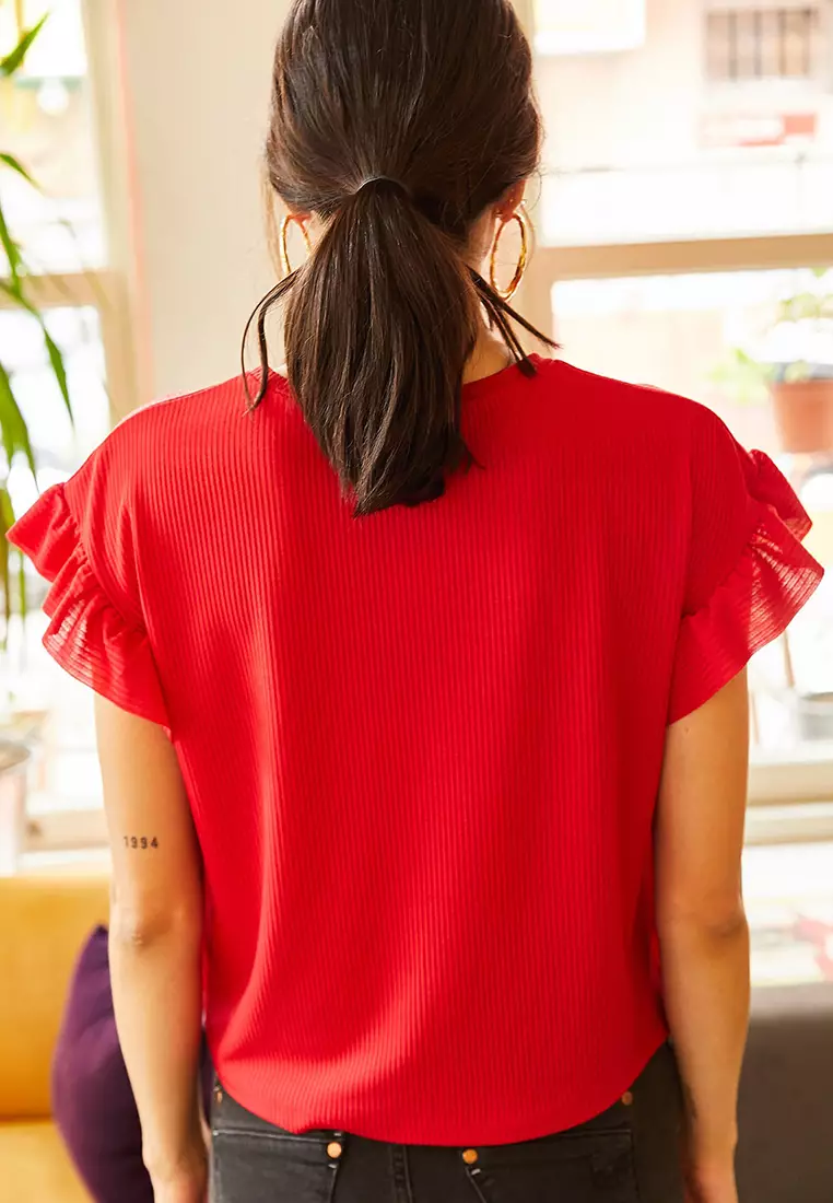 Buy Olalook Frilly Camisole T-Shirt Online | ZALORA Malaysia